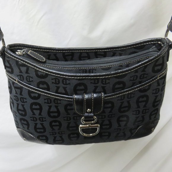 Etienne Aigner | Bags | Etienne Aigner Signature Logo Print Shoulder ...